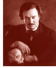 David Keltz as Edgar Allan Poe